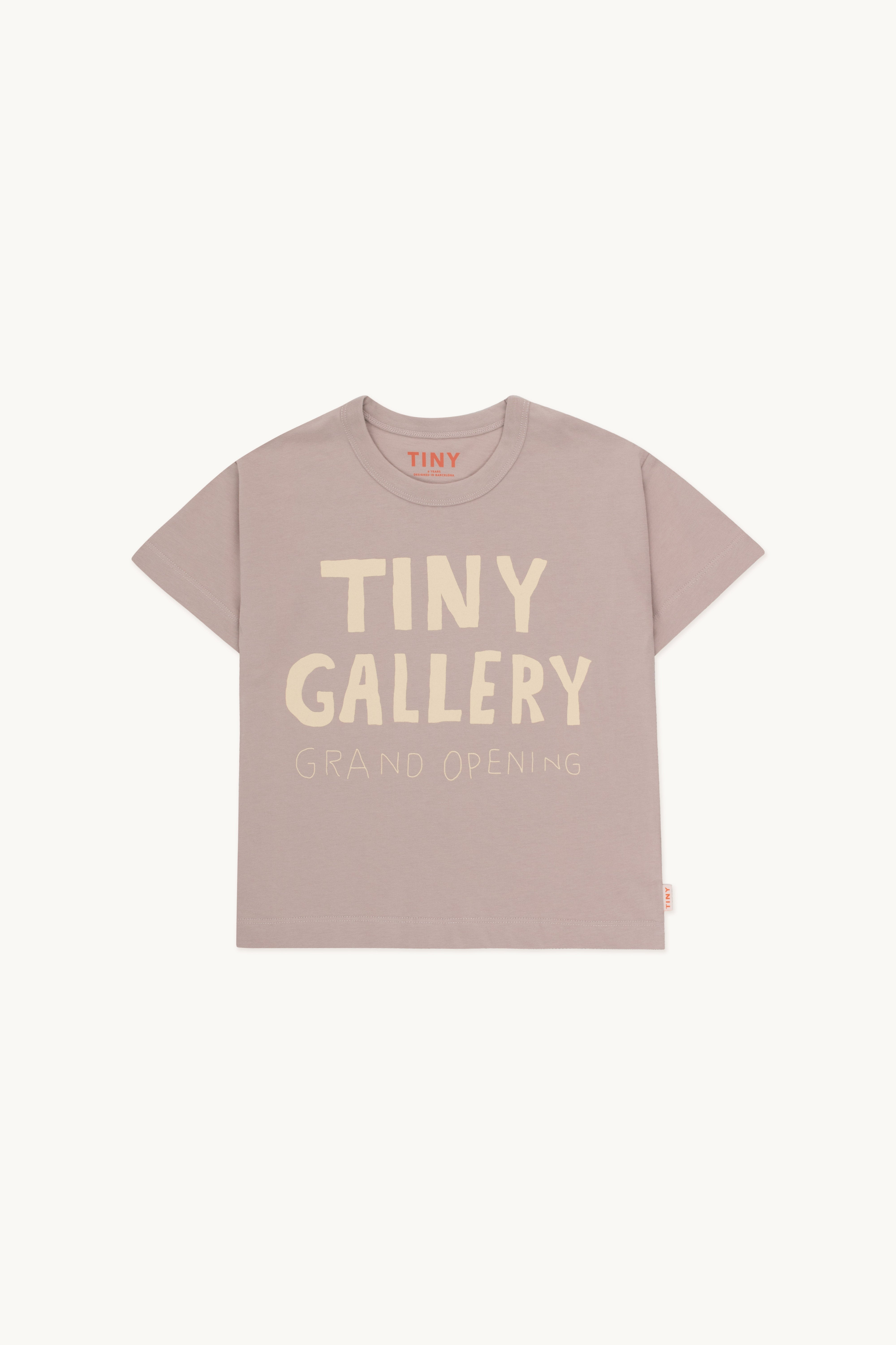 Tiny gallery tee taupe | TINY