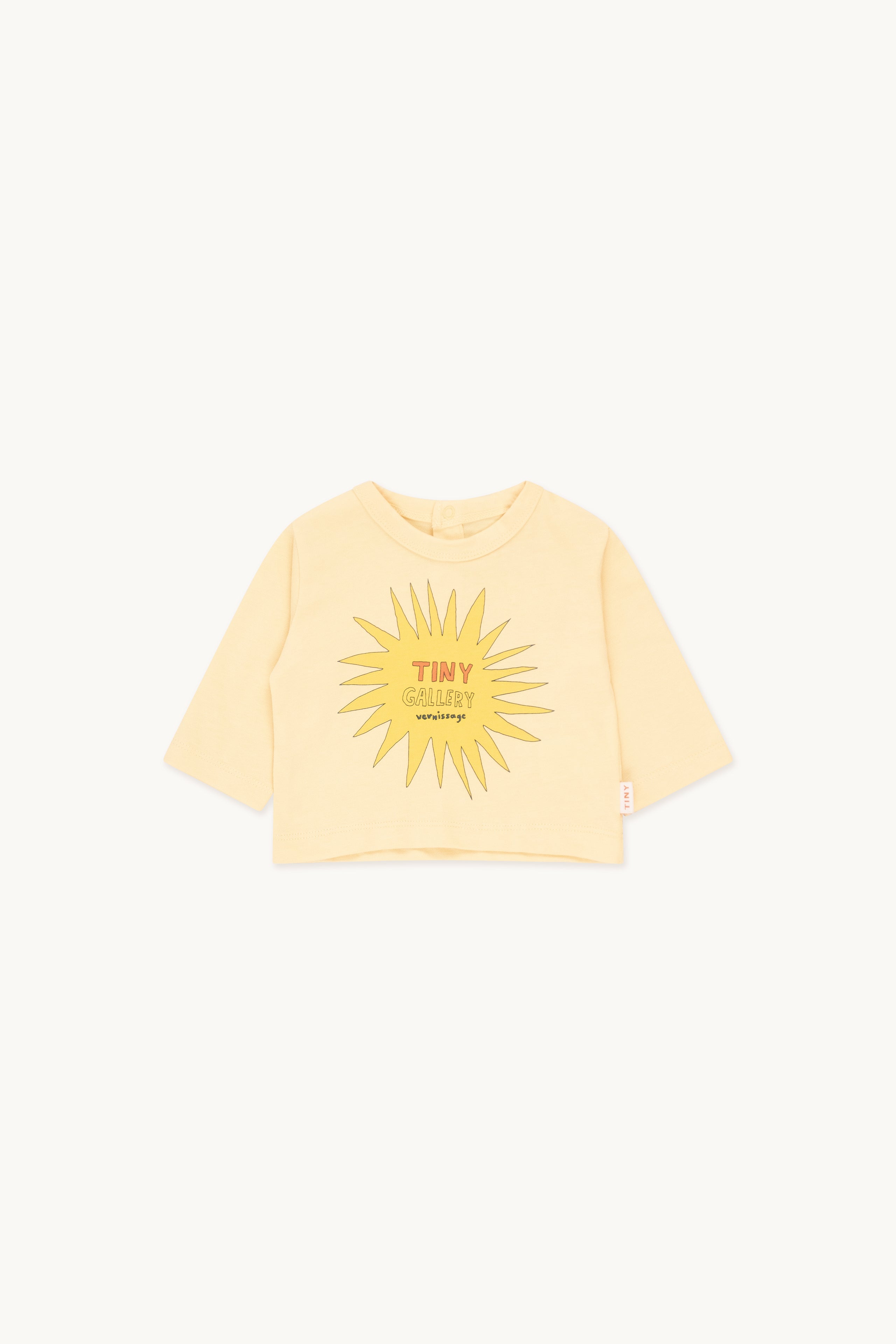 Tiny Sun Baby Tee eggnog | TINY
