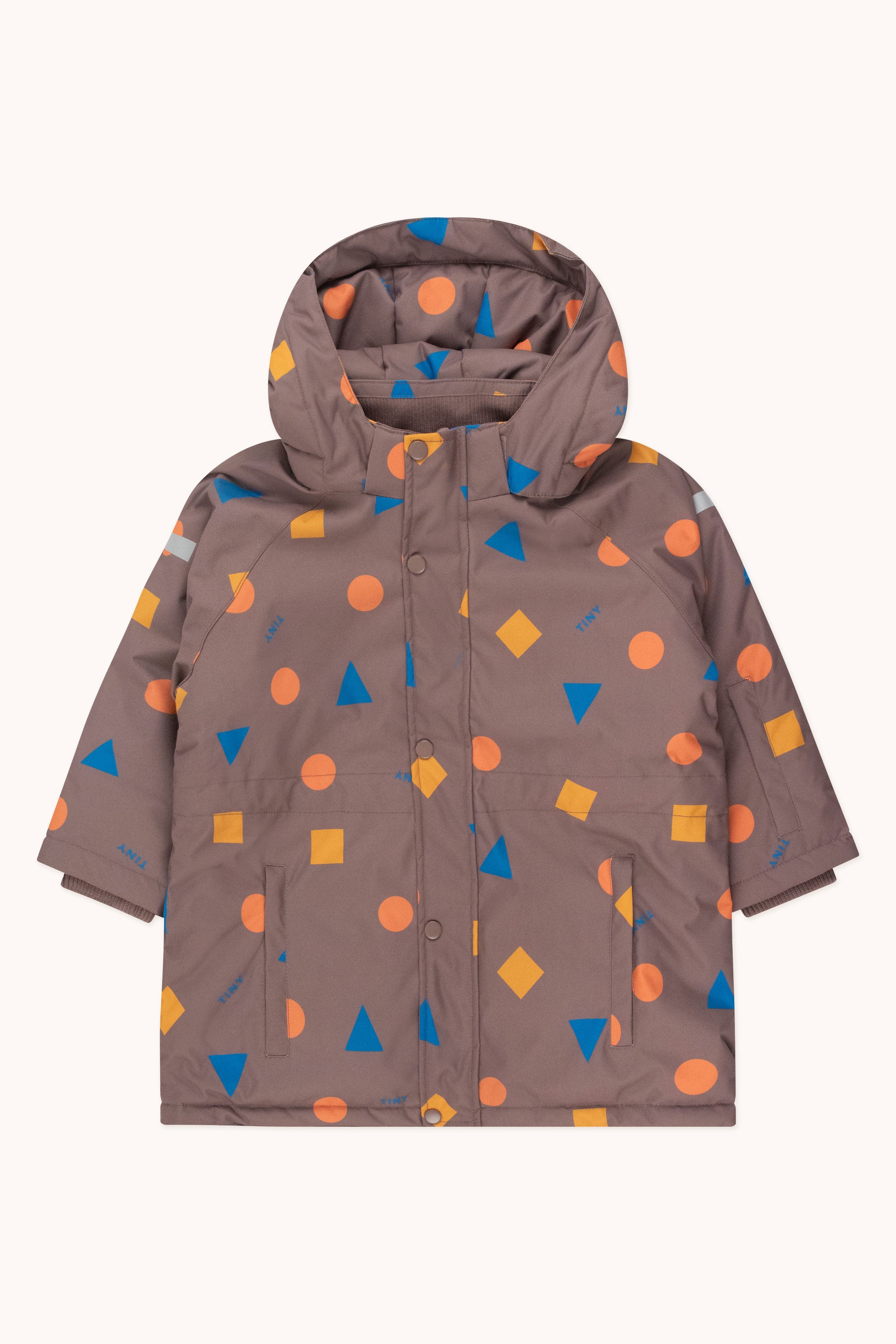 Colour block polar sherpa jacket wild rose/pink | TINY