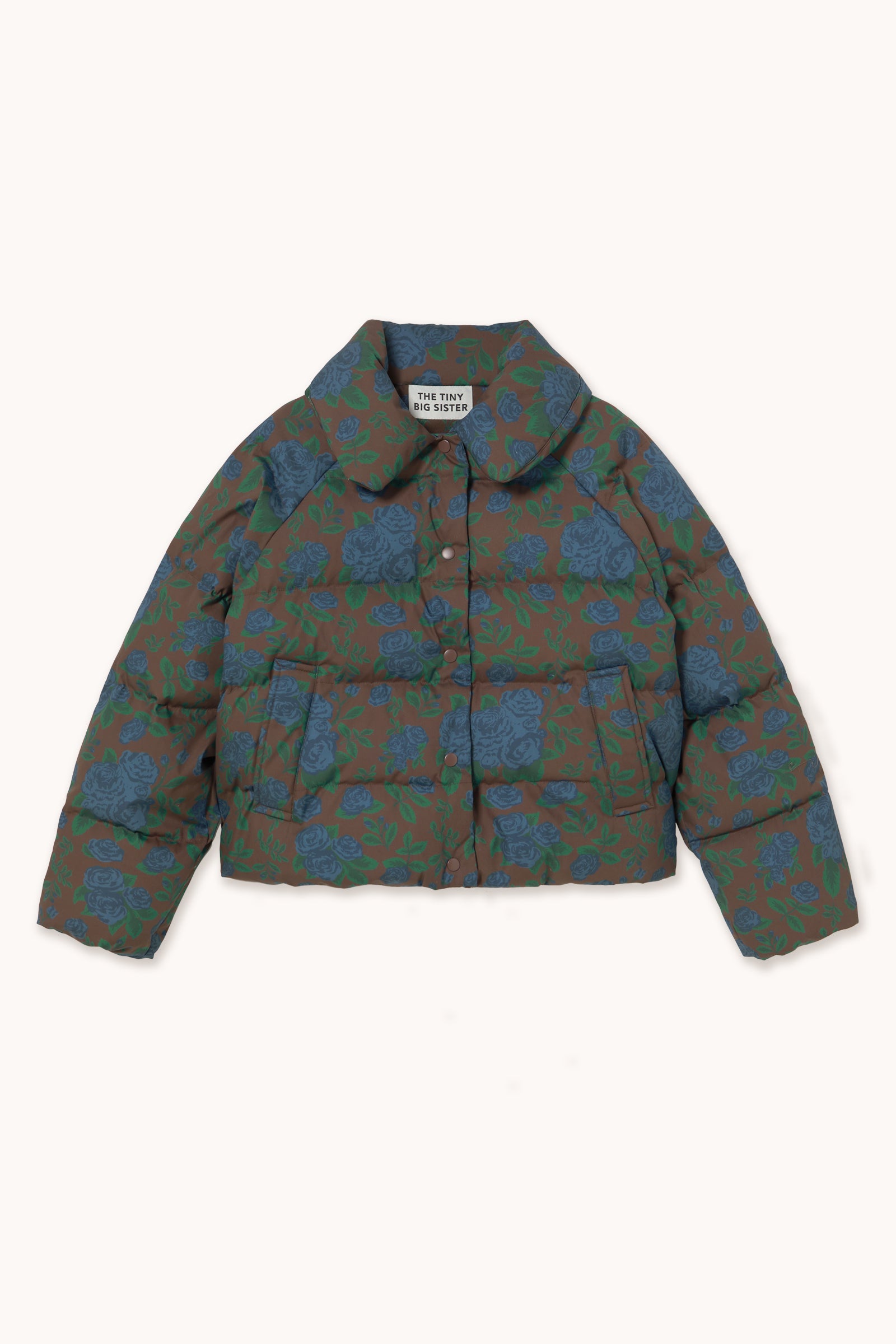 ROSES SHORT JACKET dark brown | THE TINY BIG SISTER