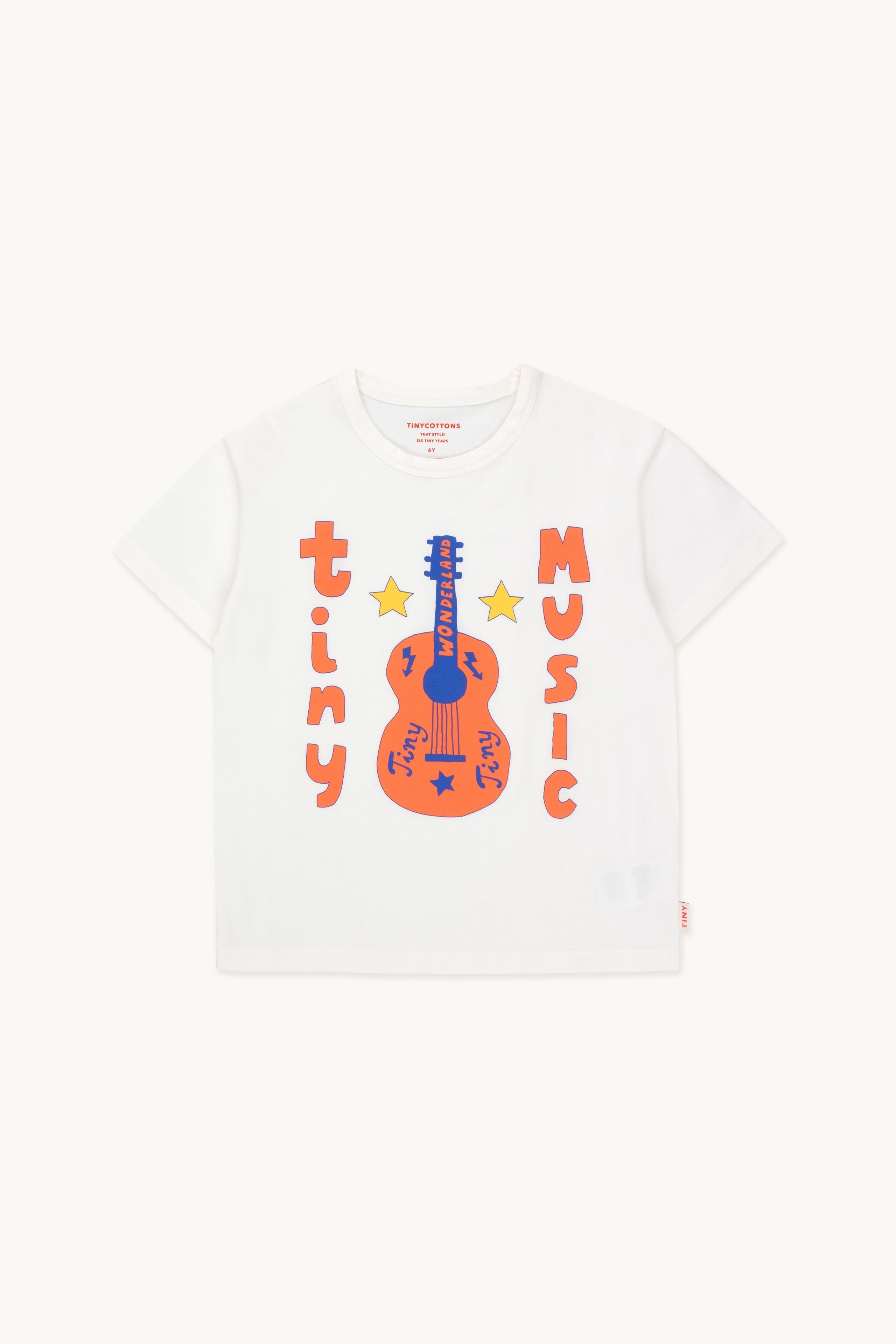 Tiny music tee off-white | TINY
