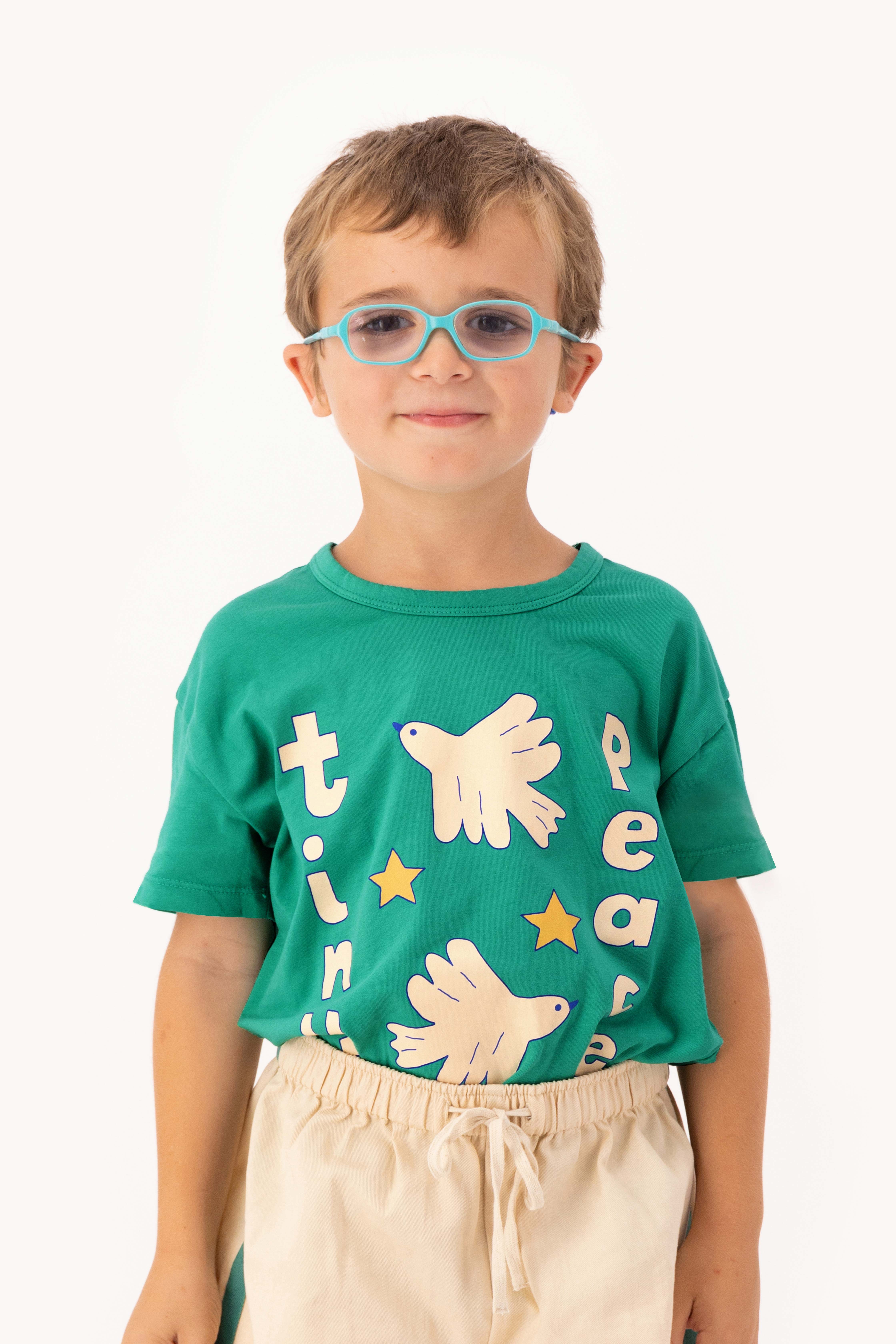 Camiseta Tiny Peace emerald | TINY