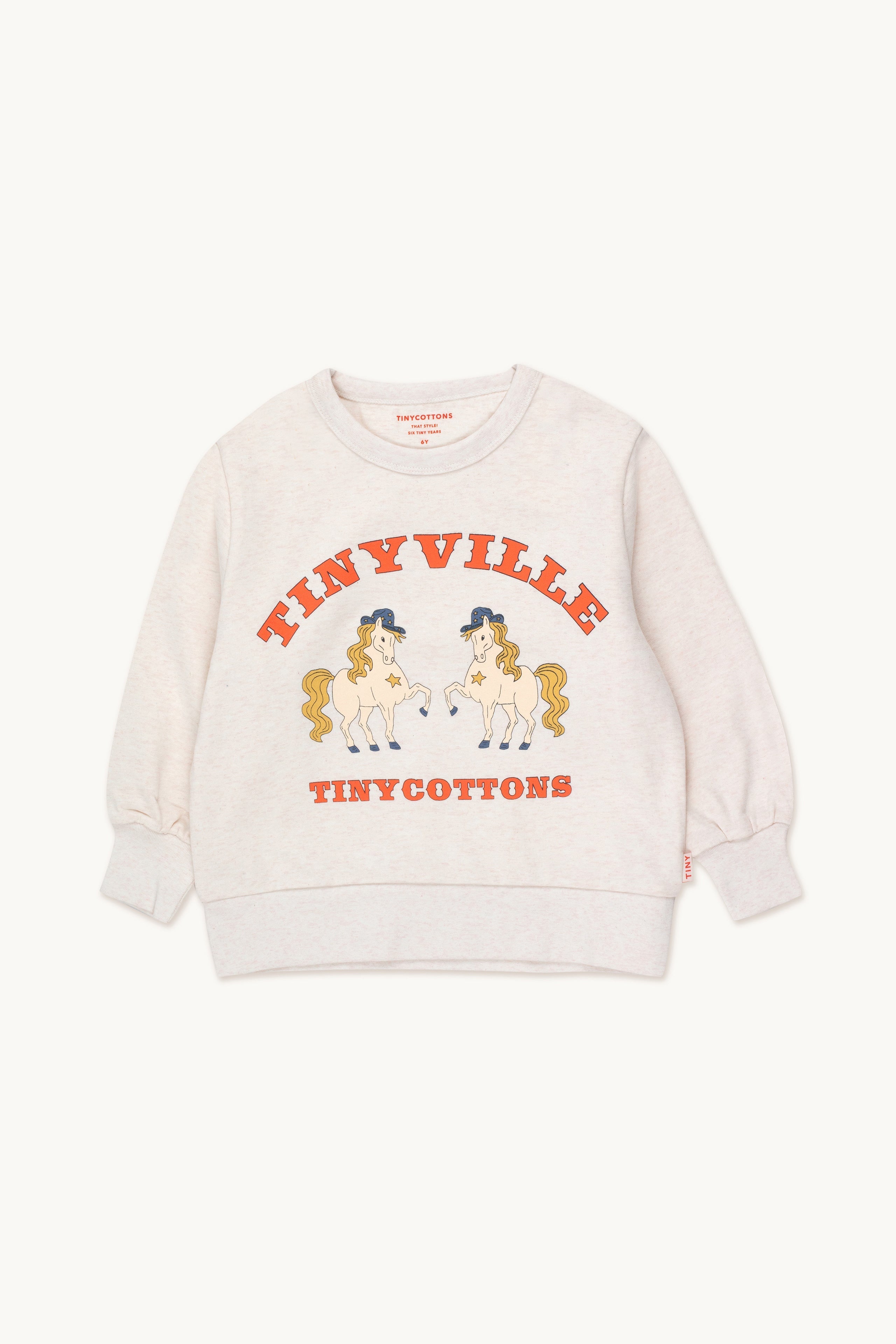 Sudadera Tinyville crema | TINY
