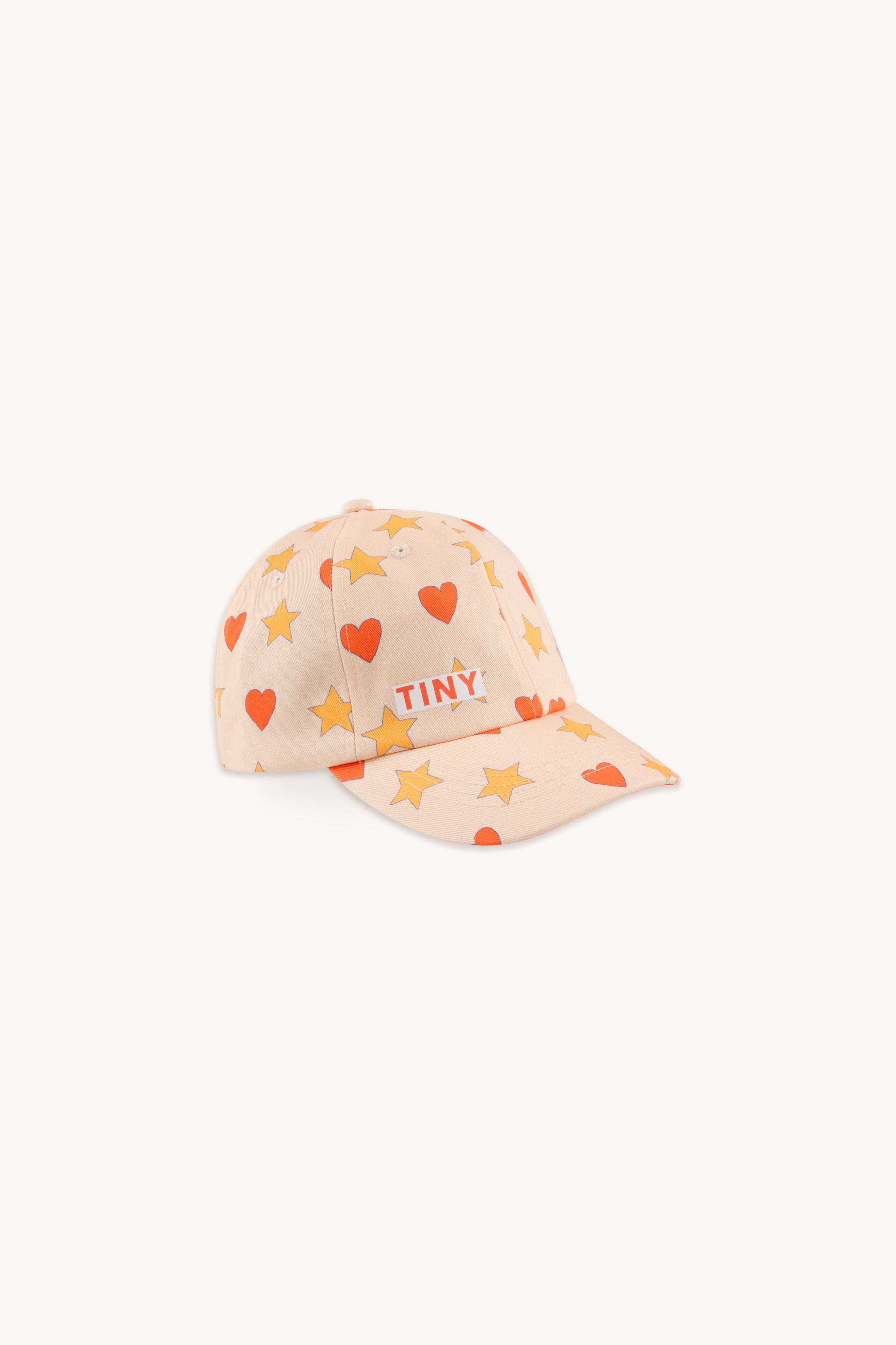 Hearts stars cap light cream | TINY