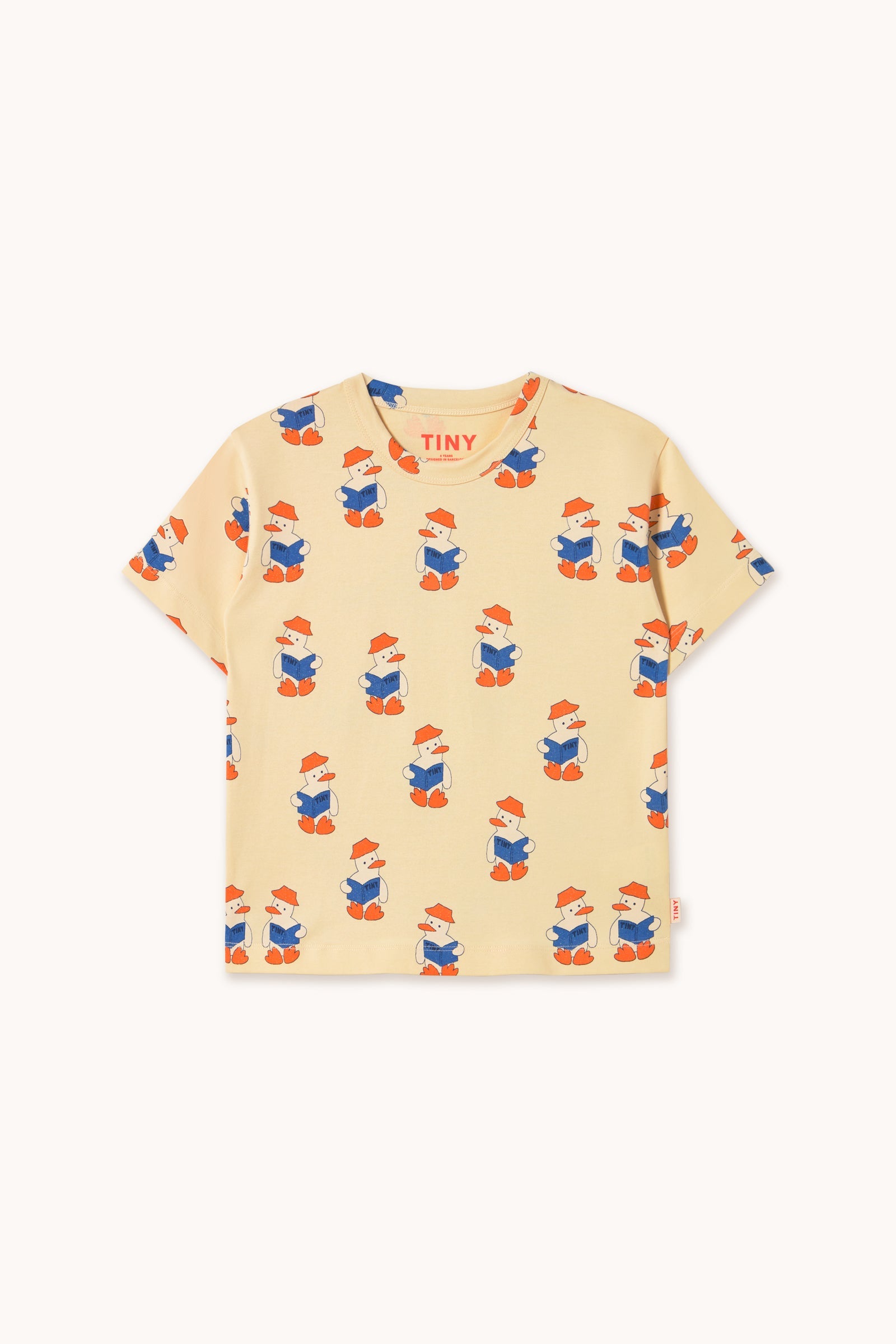 READERS TEE vanilla | TINY