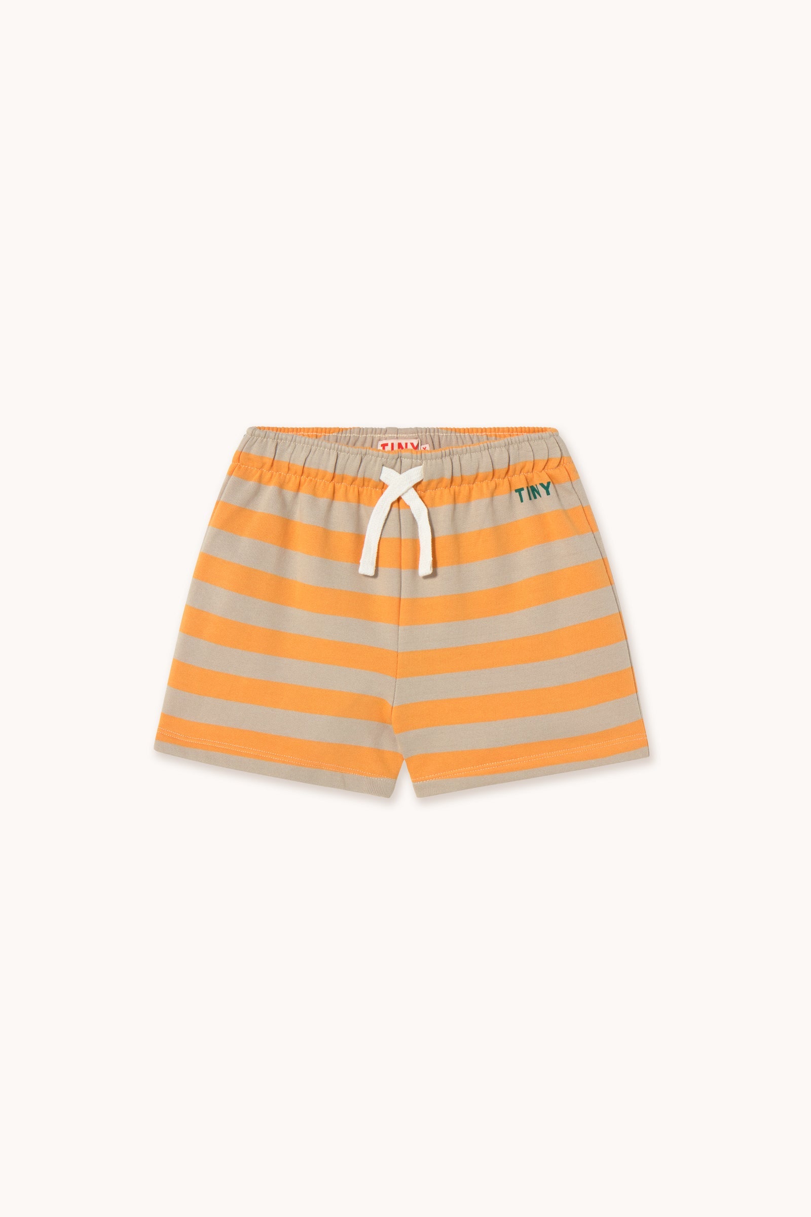 STRIPES TINY SHORT orange/dark vanilla | TINY