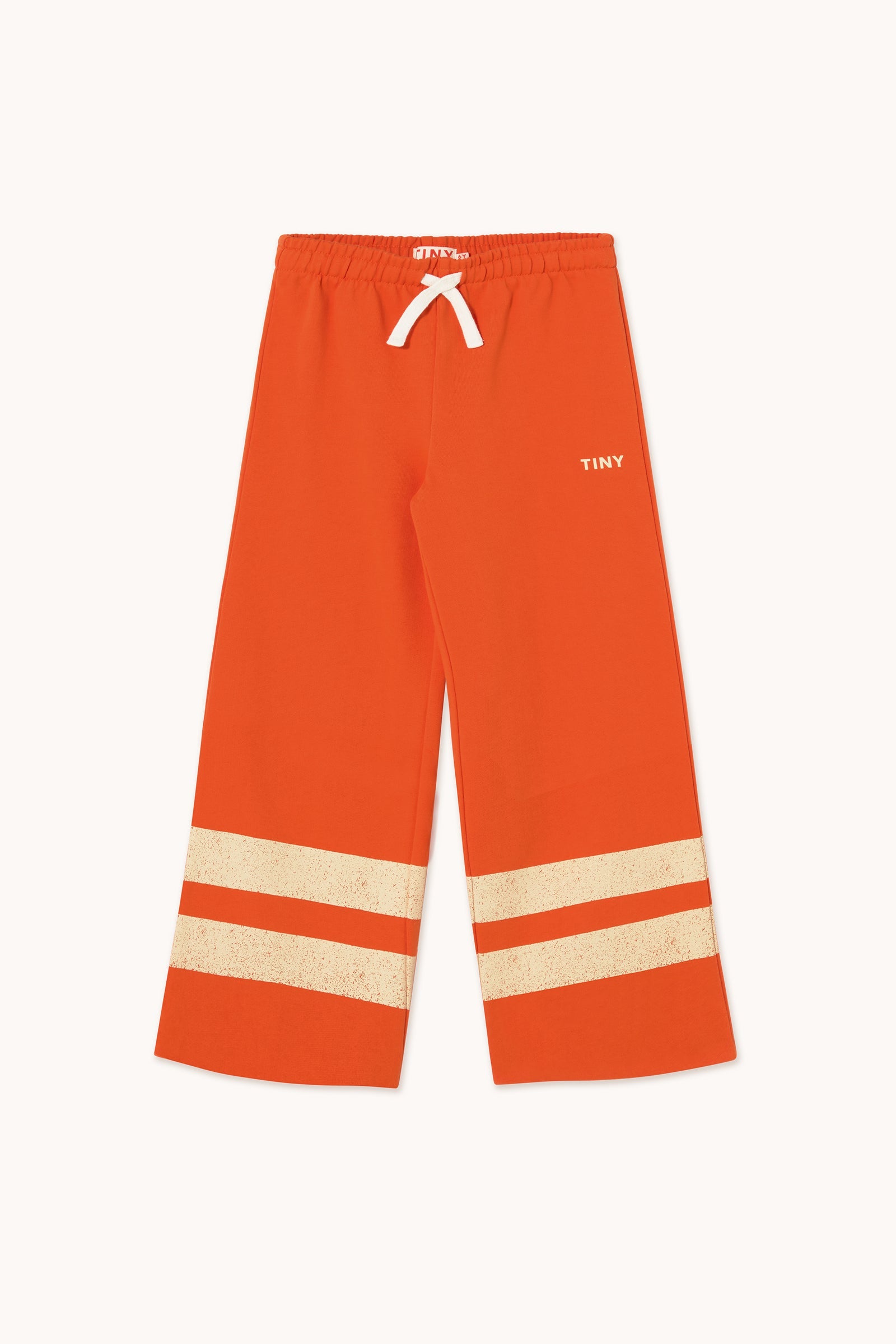 STRIPES LOGO SWEATPANT summer red | TINY