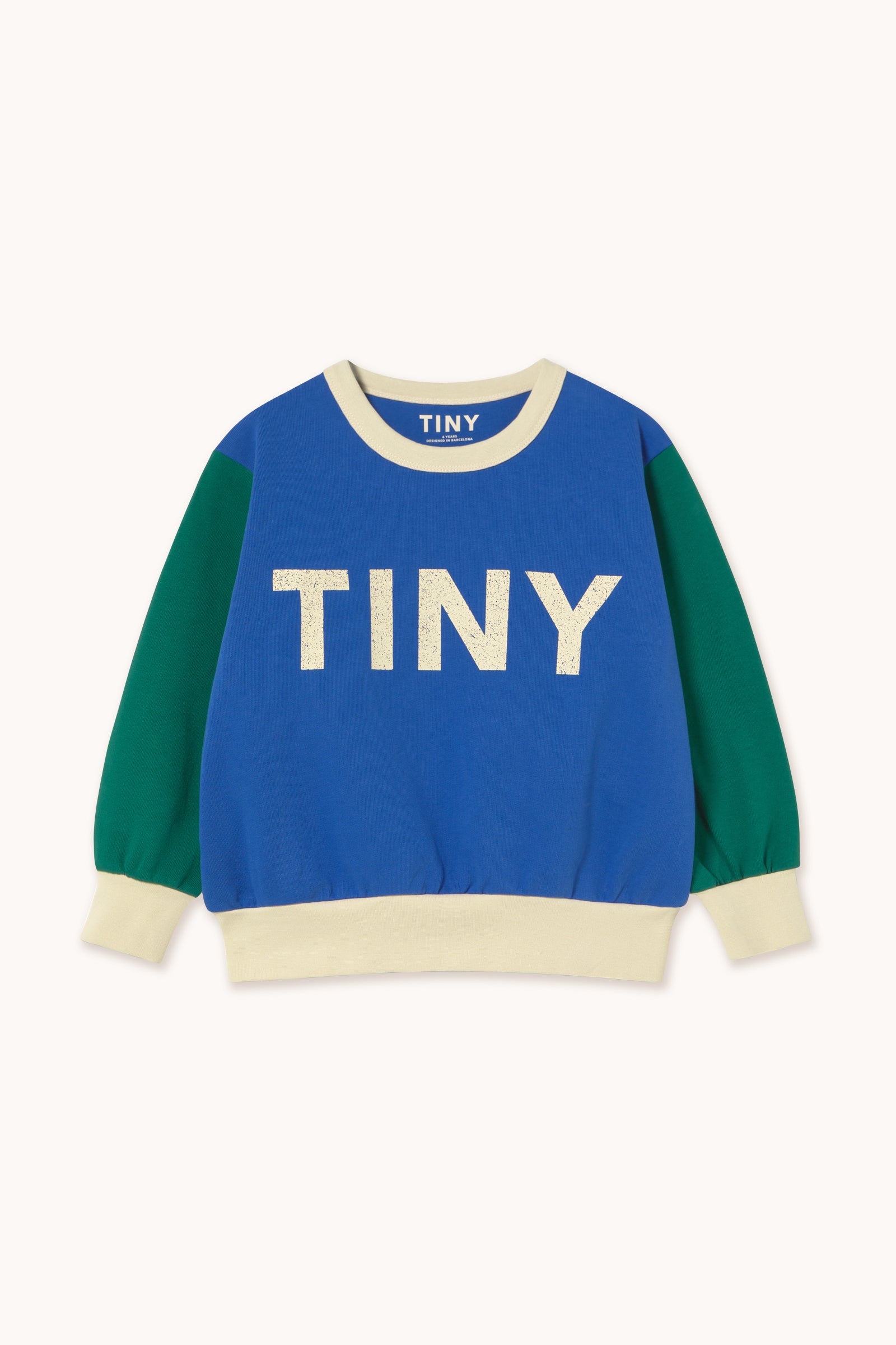 SUDADERA COLOR BLOCK ultramarine | TINY