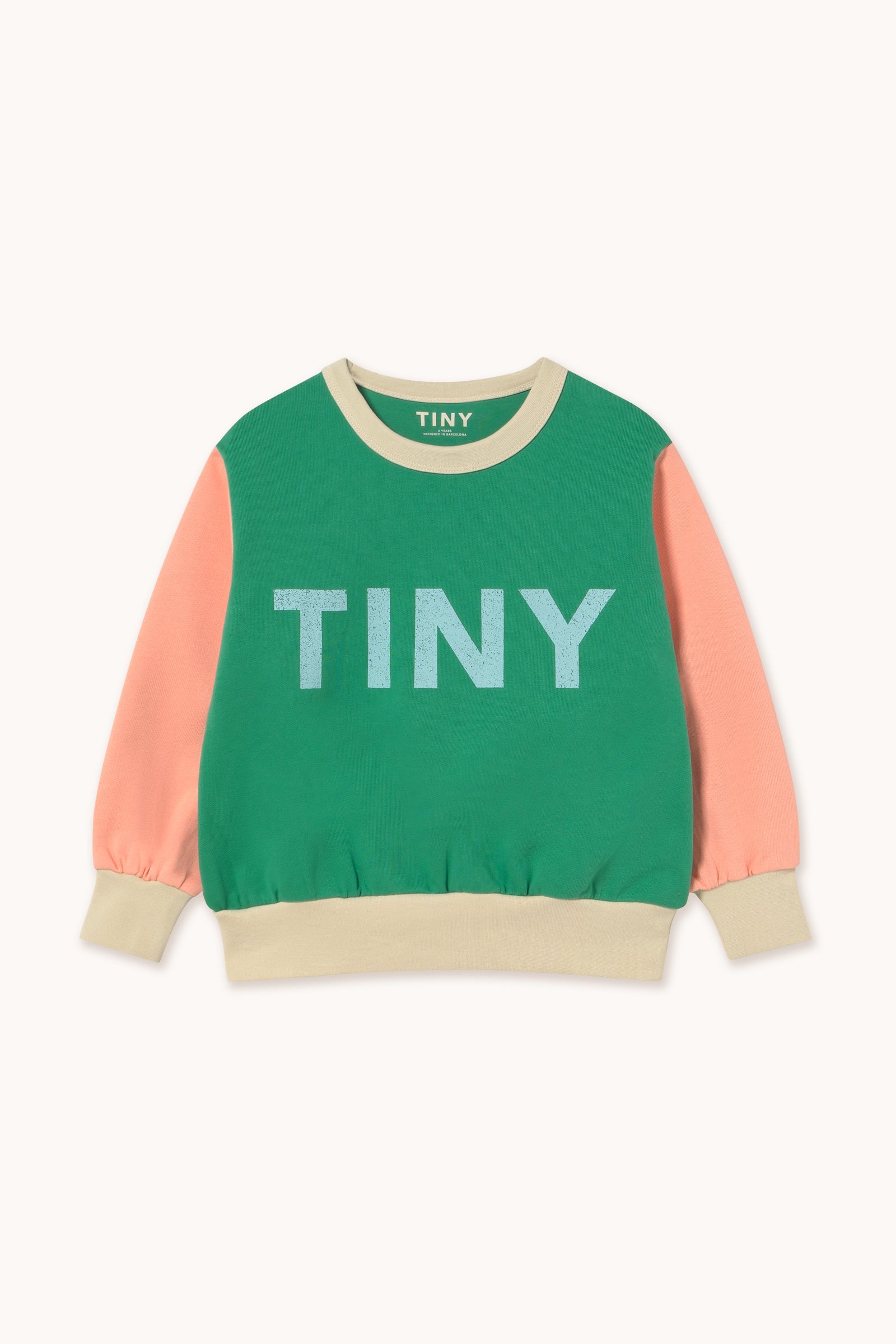 SCANDI LIFE GRAPHIC SWEATSHIRT washed emerald | TINY