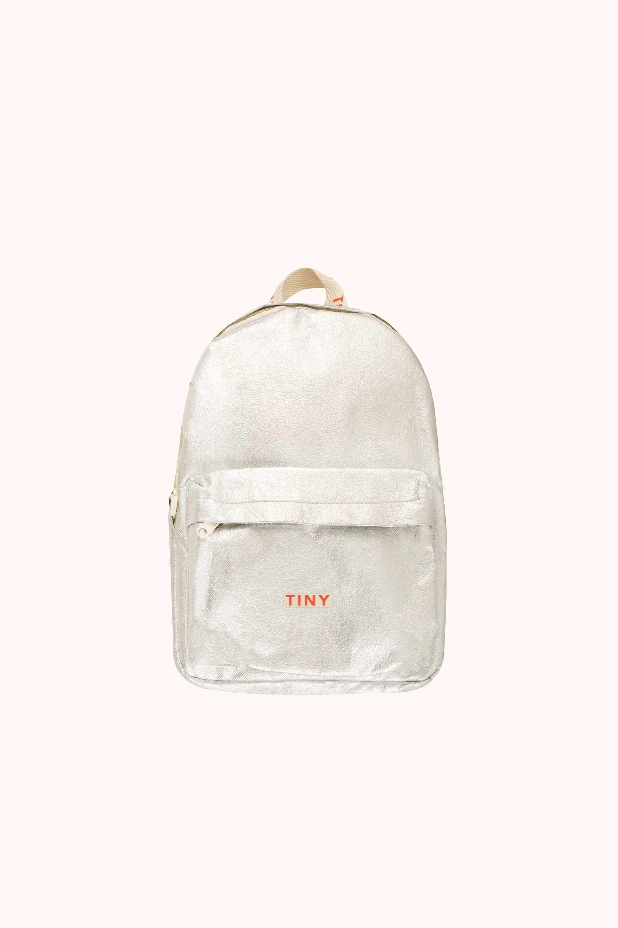 Metallic Backpack plateado | TINY